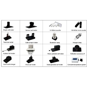 MA-UV / VIS Spectrophotometer Accessories - Micro Analytica